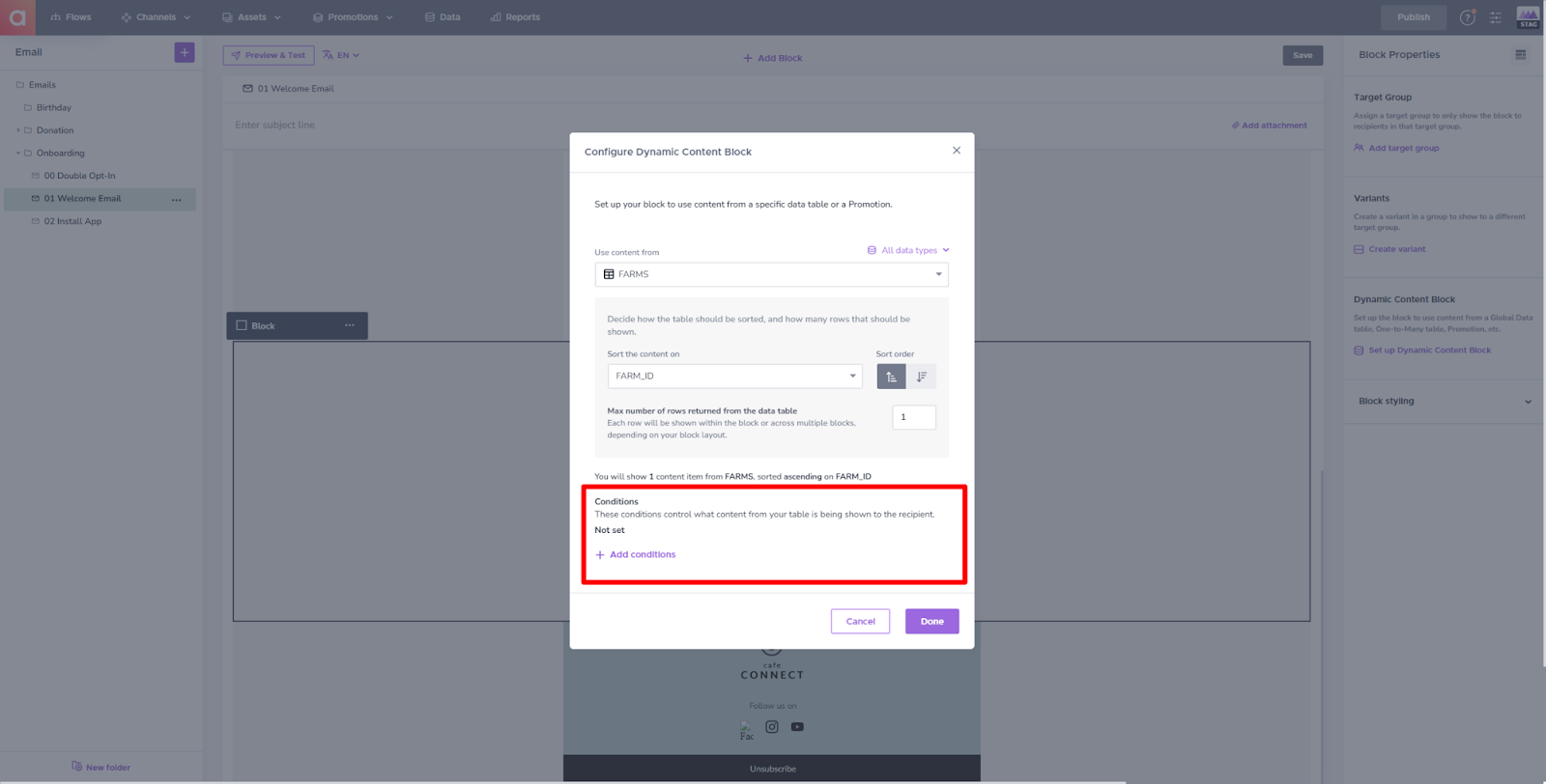 Personalising content – Agillic Support